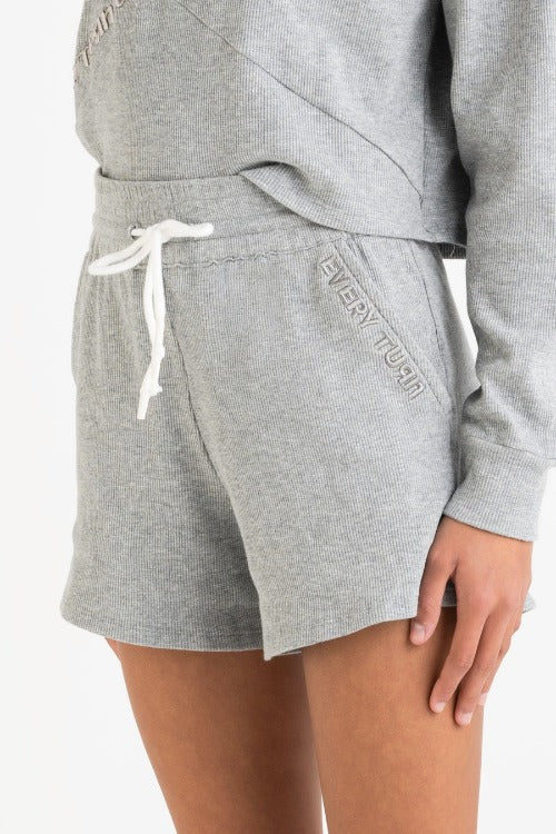 Every Turn Just Right Rib Short – Pure Dance